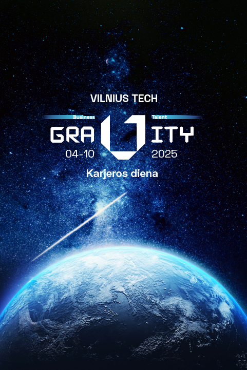 VILNIUS TECH Karjeros diena GRAVITY