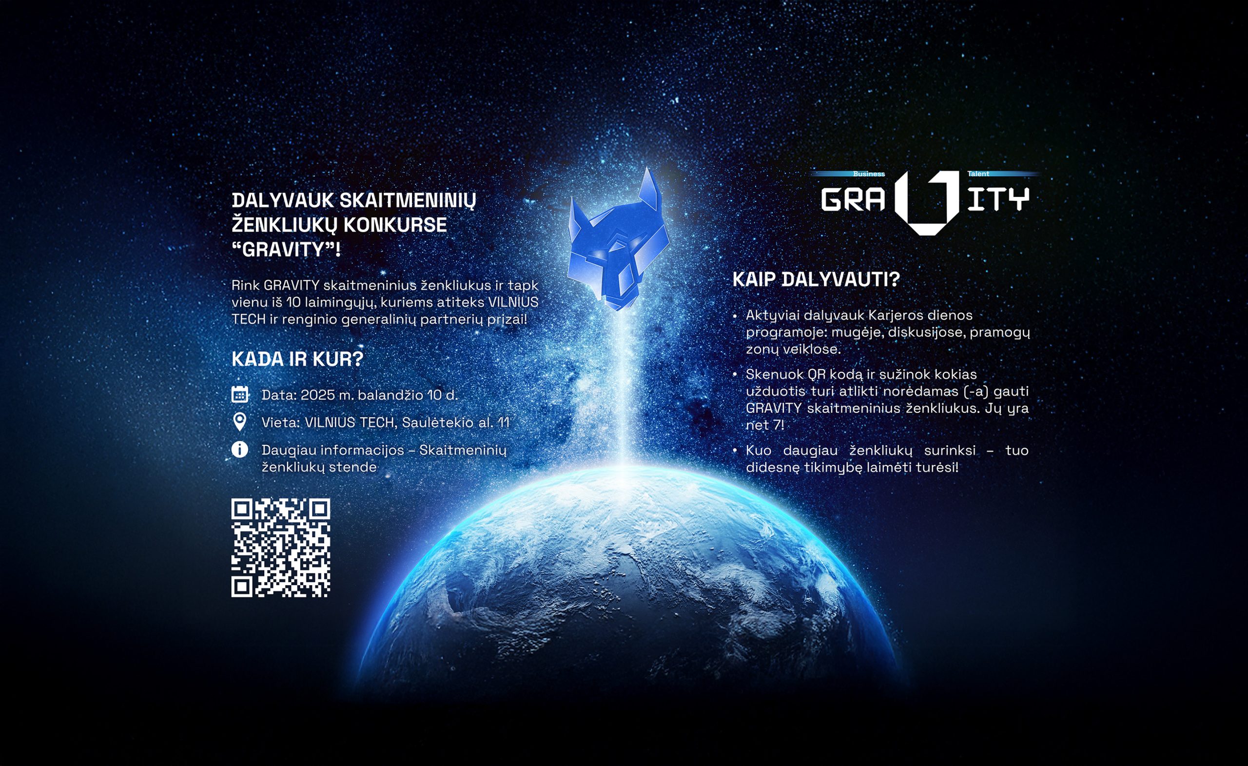 VILNIUS TECH Karjeros diena GRAVITY